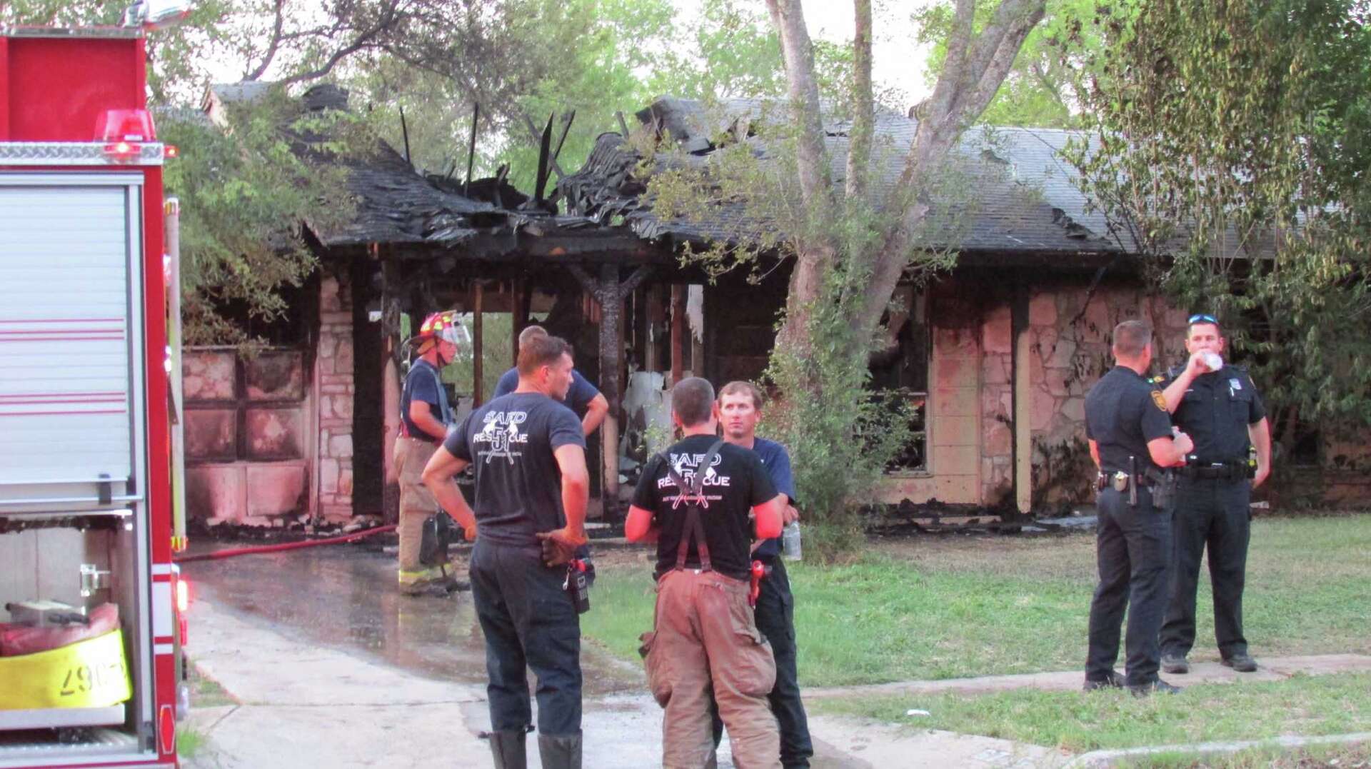 SAFD investigating house fire on Northwest Side