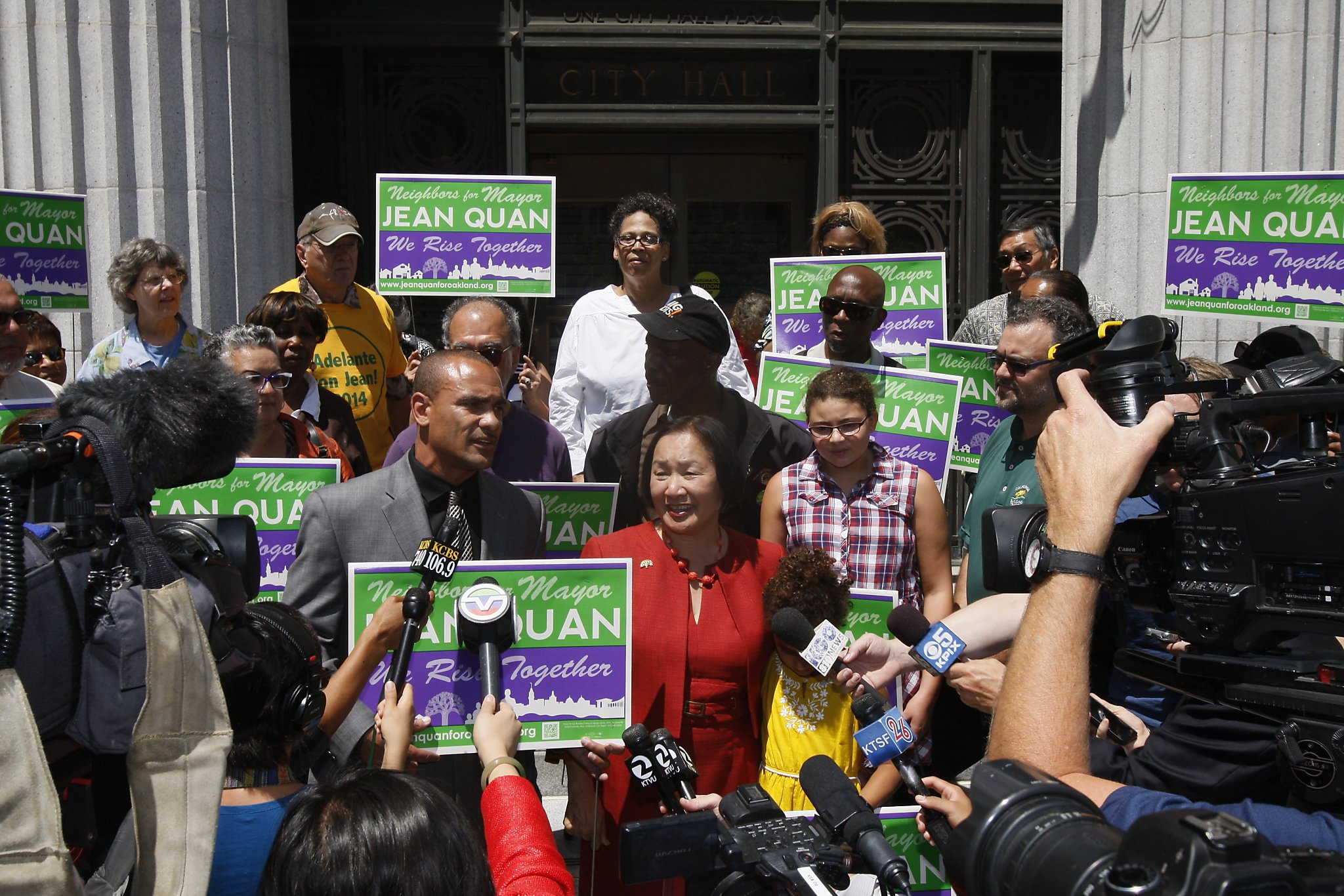 Oakland Mayor Jean Quan dives into campaign for 2nd term