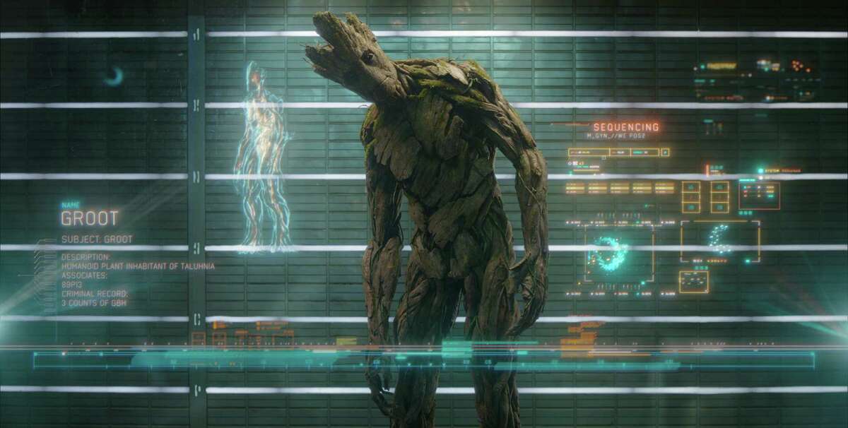 Texas woman carves wooden sculpture of Marvel Comics' Groot — with a ...