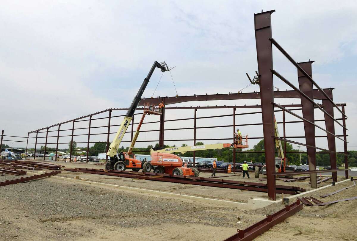 Photos: New aircraft hangar