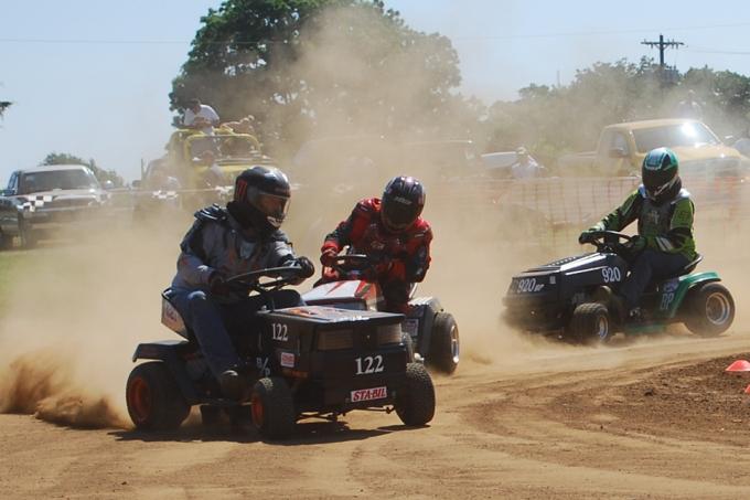 Lawn mower racing