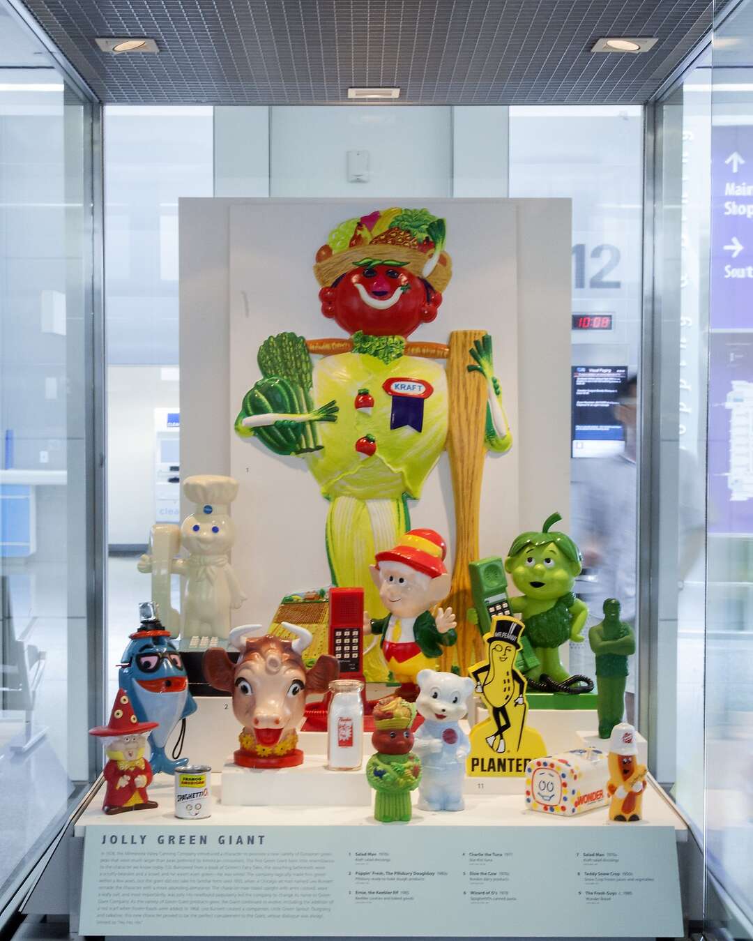 'A World of Characters': TV ad icons show at SFO Museum