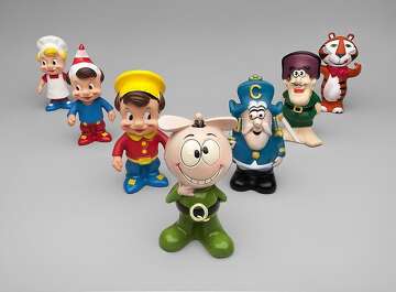 'A World of Characters': TV ad icons show at SFO Museum