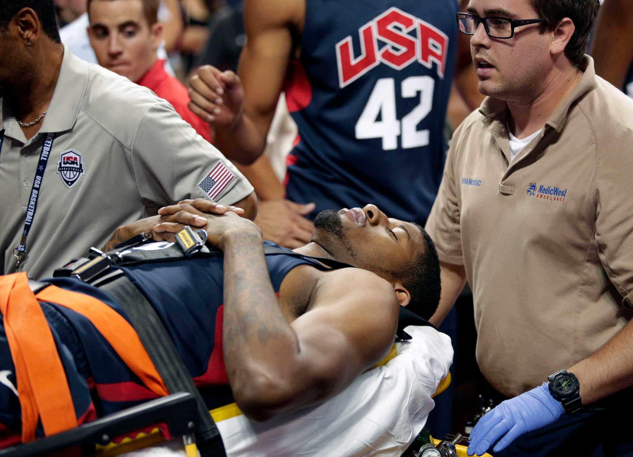 Paul George's injury a tough blow for both U.S. team, Pacers