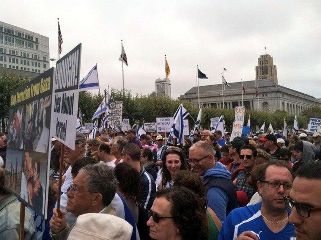 Marchers gather to support Israel at S.F. rally