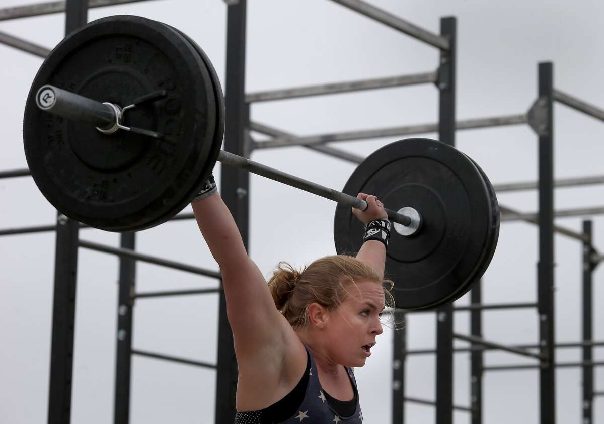 Hundreds sweat and strain at CrossFit contests on Treasure Island