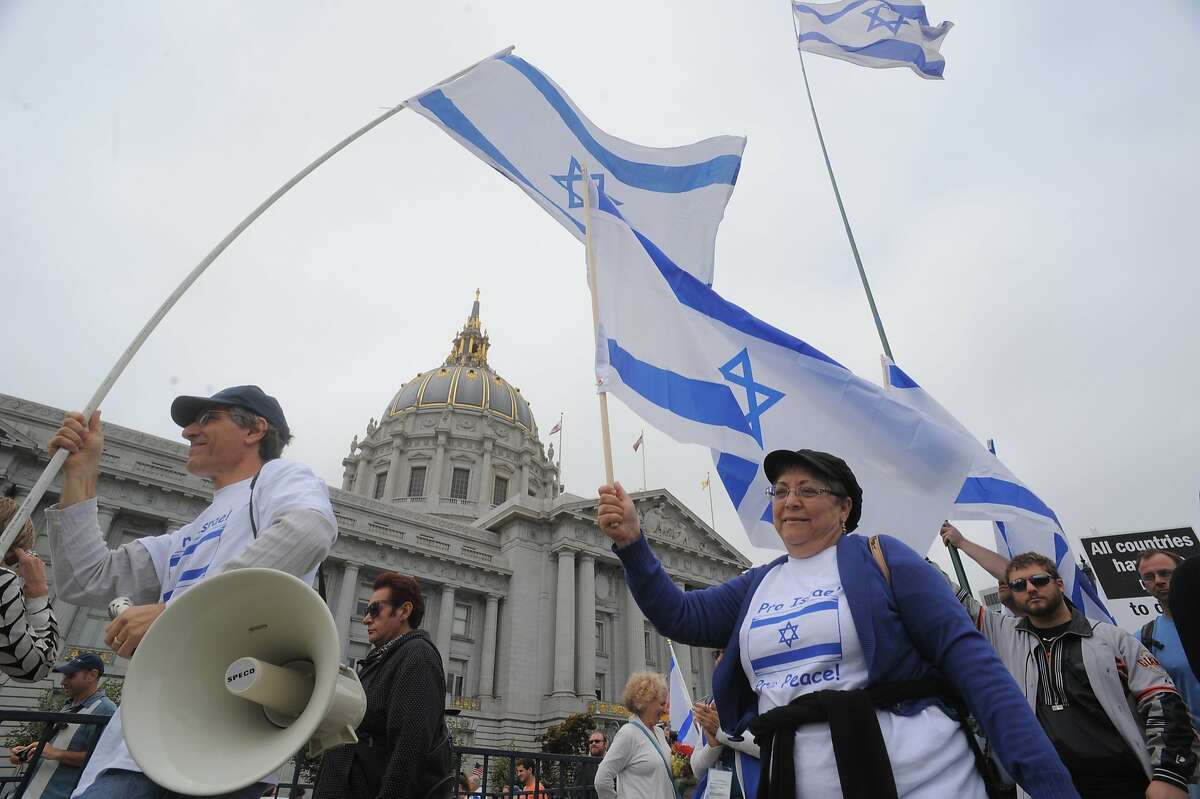 Marchers gather to support Israel at S.F. rally
