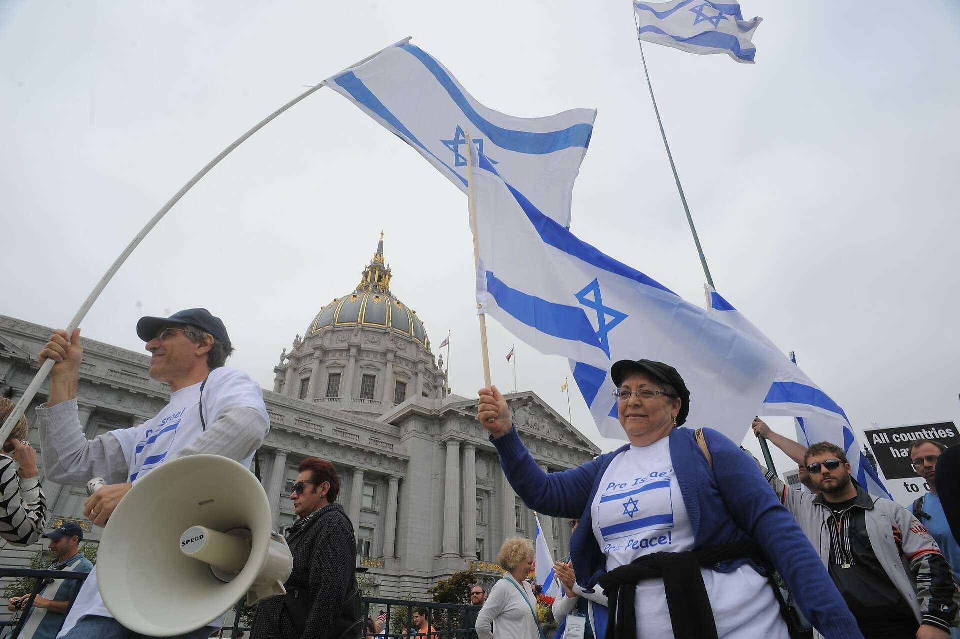 Marchers gather to support Israel at S.F. rally