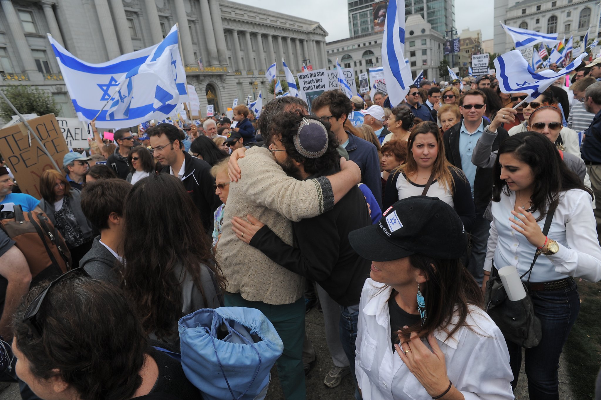 Marchers gather to support Israel at S.F. rally
