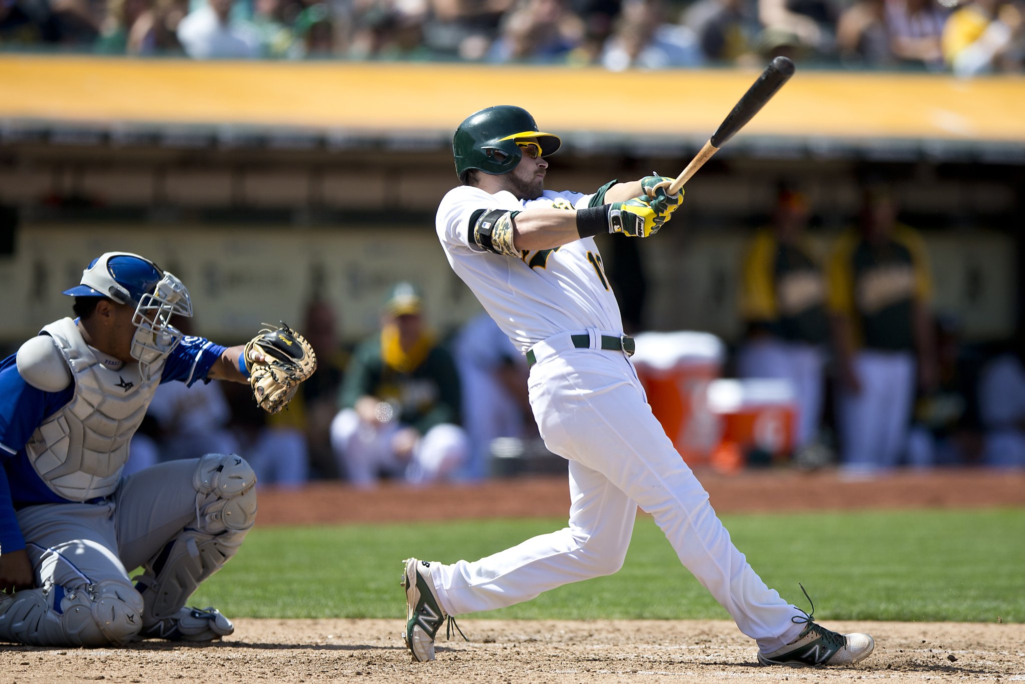 Josh Reddick's homers not enough in A's loss