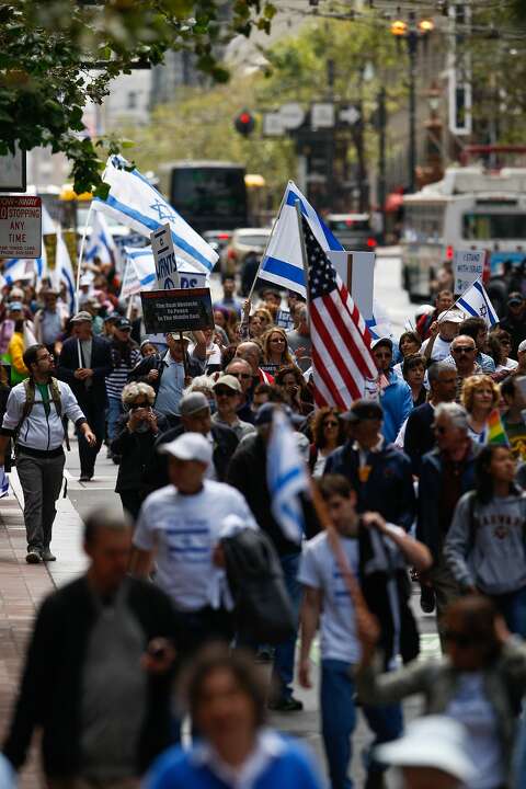 Marchers gather to support Israel at S.F. rally