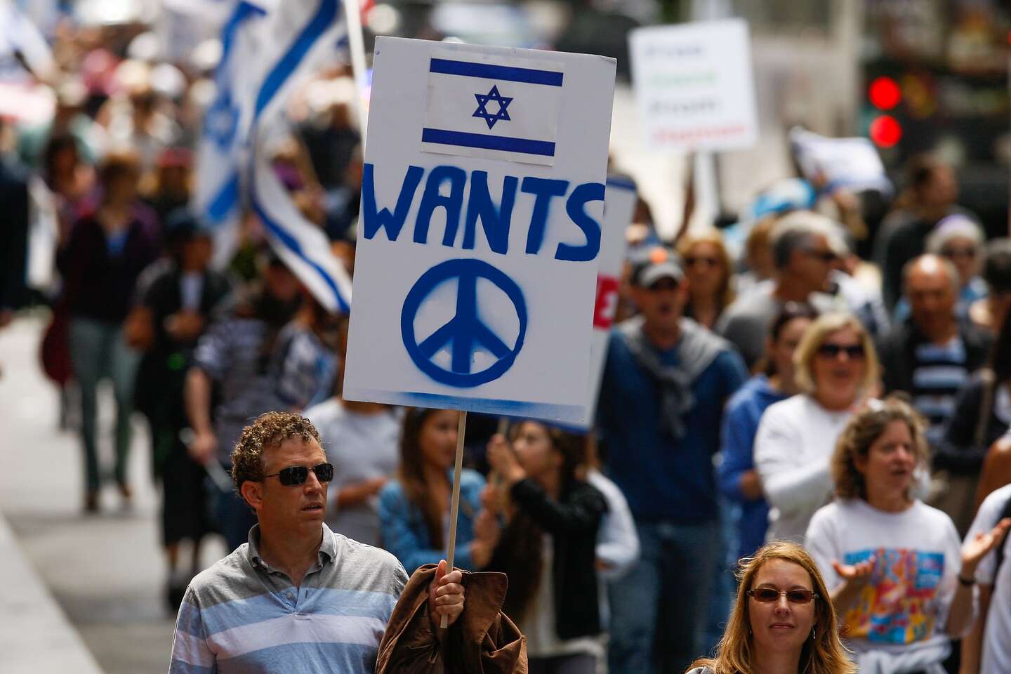 Marchers gather to support Israel at S.F. rally