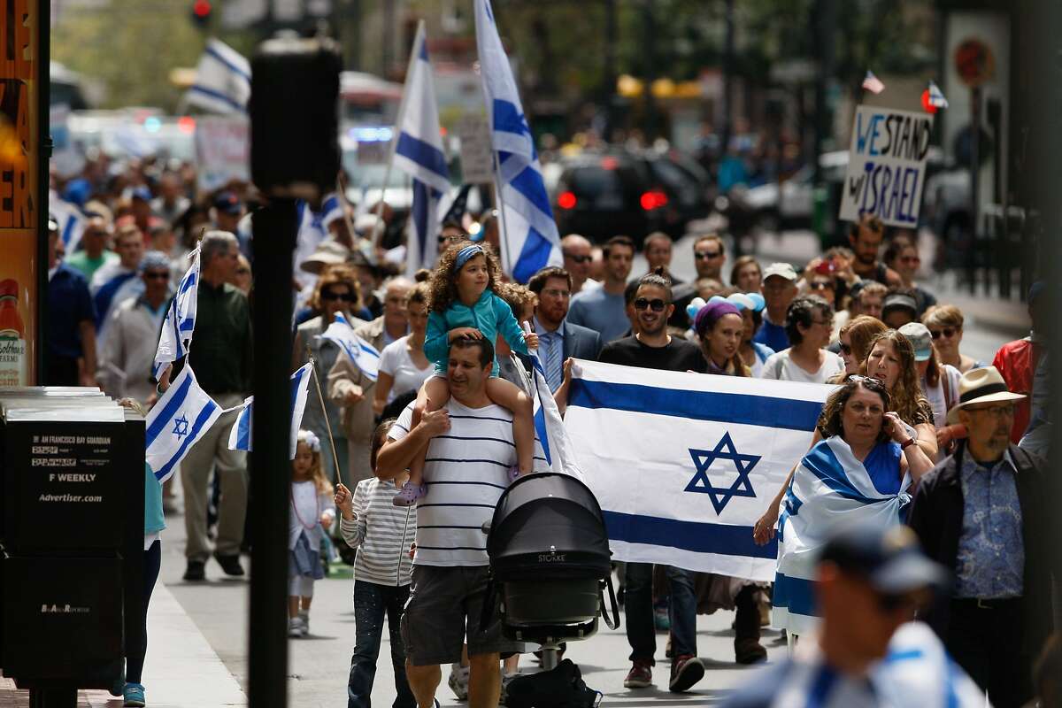 Marchers gather to support Israel at S.F. rally