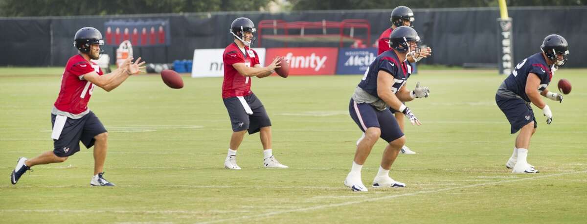 Texans have nothing but praise for veteran center Myers