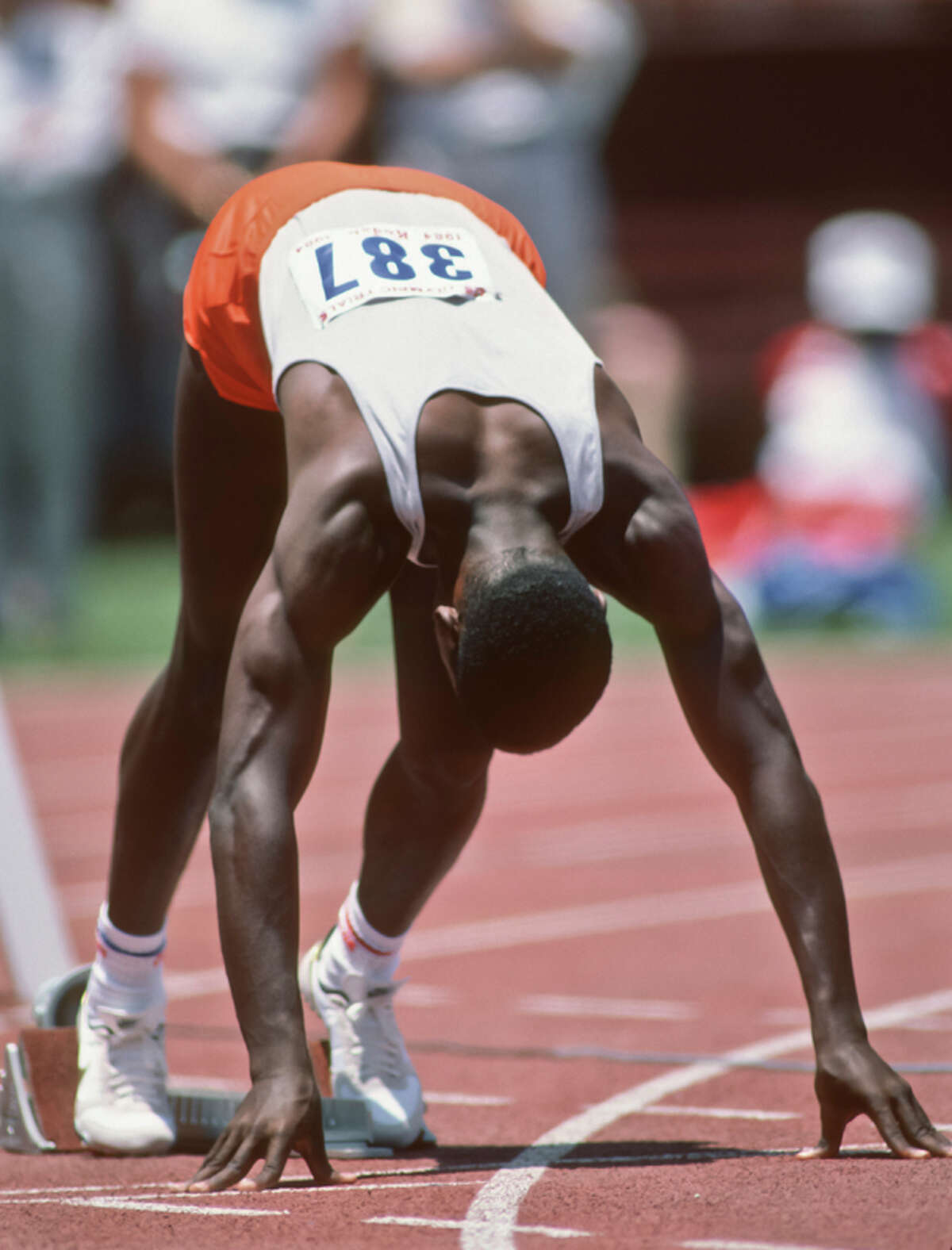 Carl Lewis donating Olympic medals to new Smithsonian museum