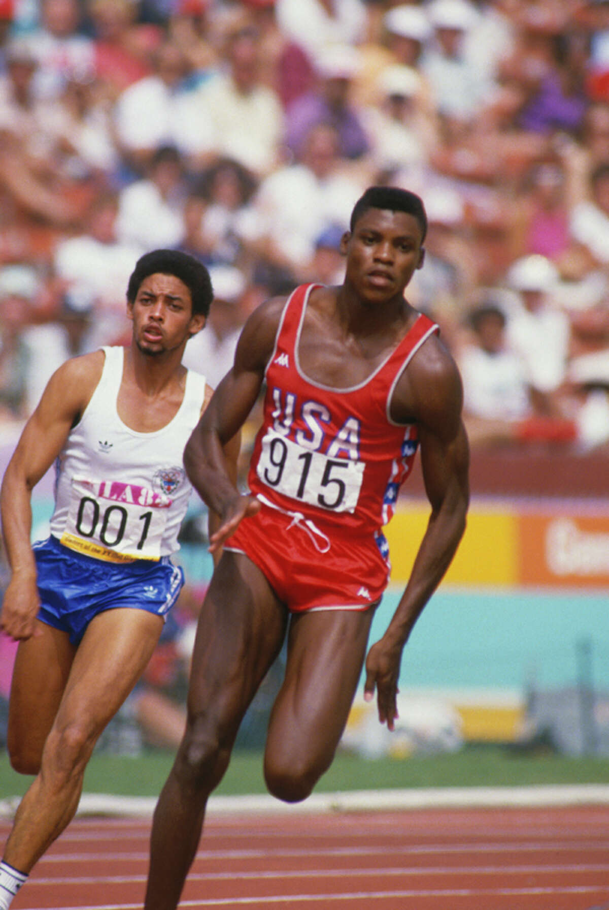 Carl Lewis donating Olympic medals to new Smithsonian museum