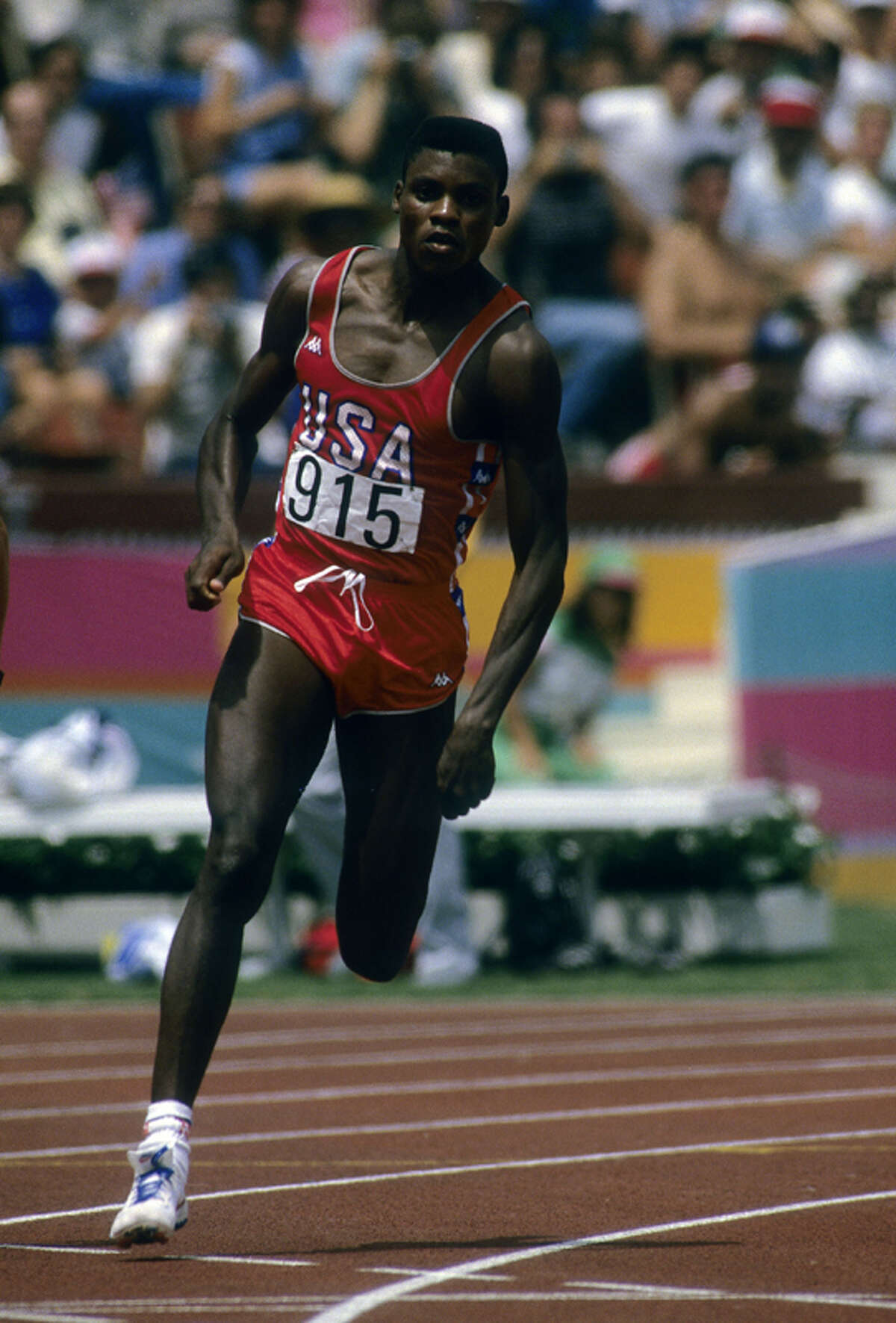 Carl Lewis donating Olympic medals to new Smithsonian museum