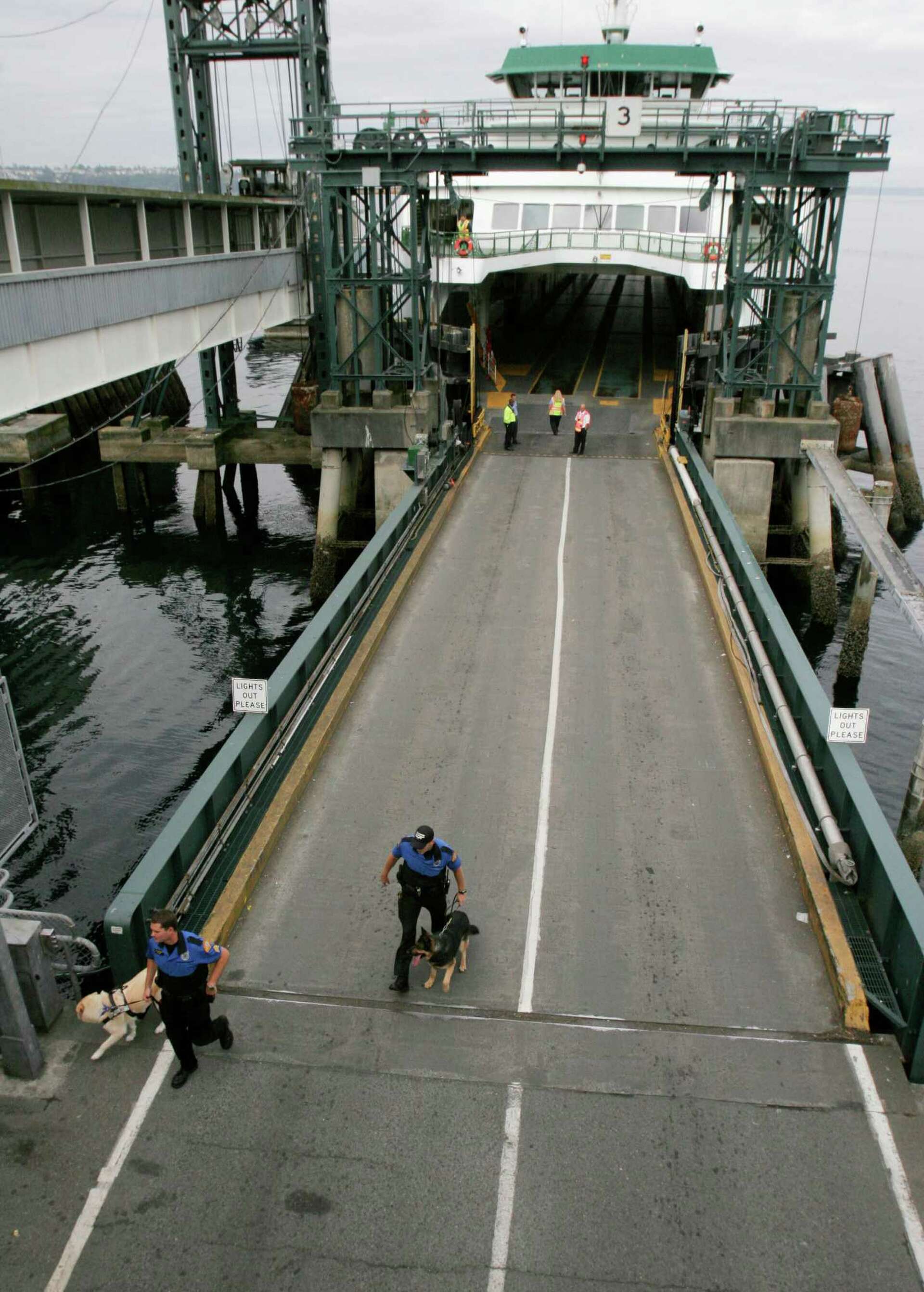 Charge: Driver cut ferry loading line, rammed employee to board ...