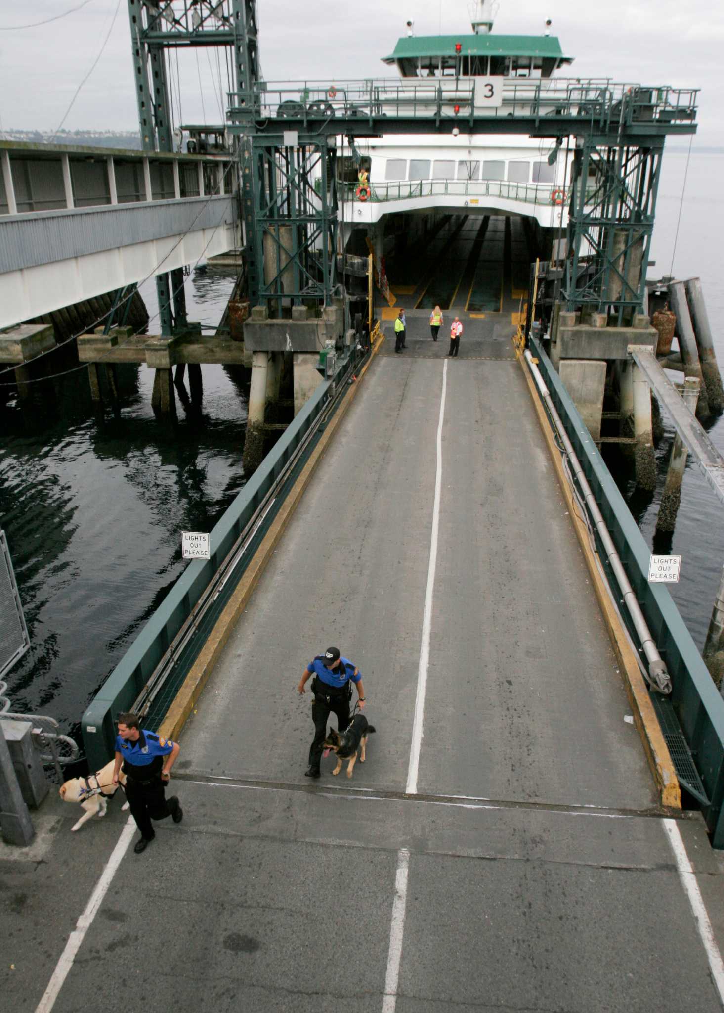 Charge: Driver cut ferry loading line, rammed employee to board ...