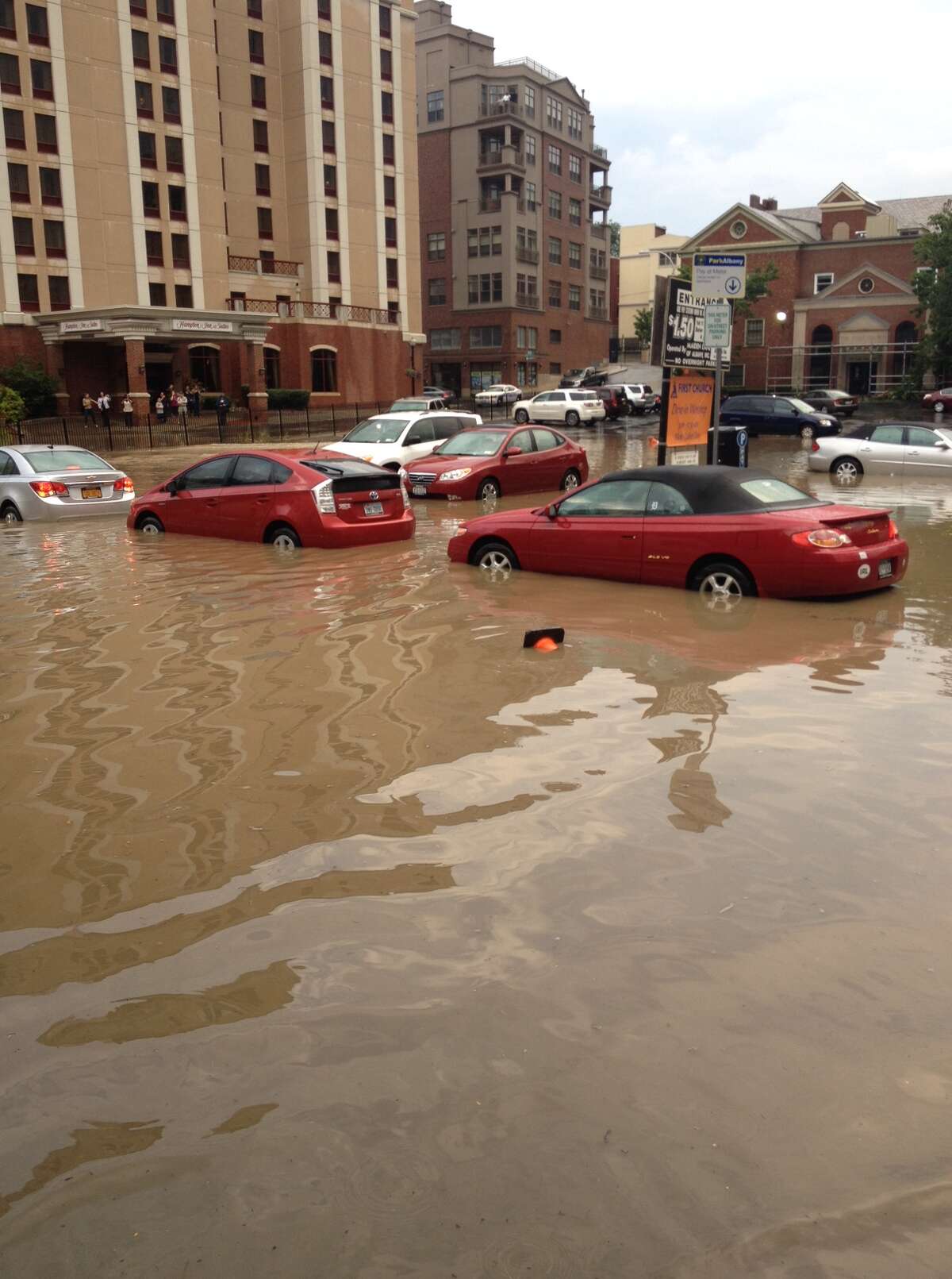 Albany cops save women as flood waters poured in