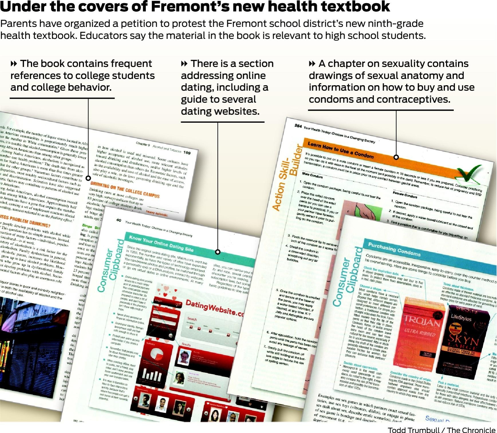 Health textbook too explicit for some East Bay parents