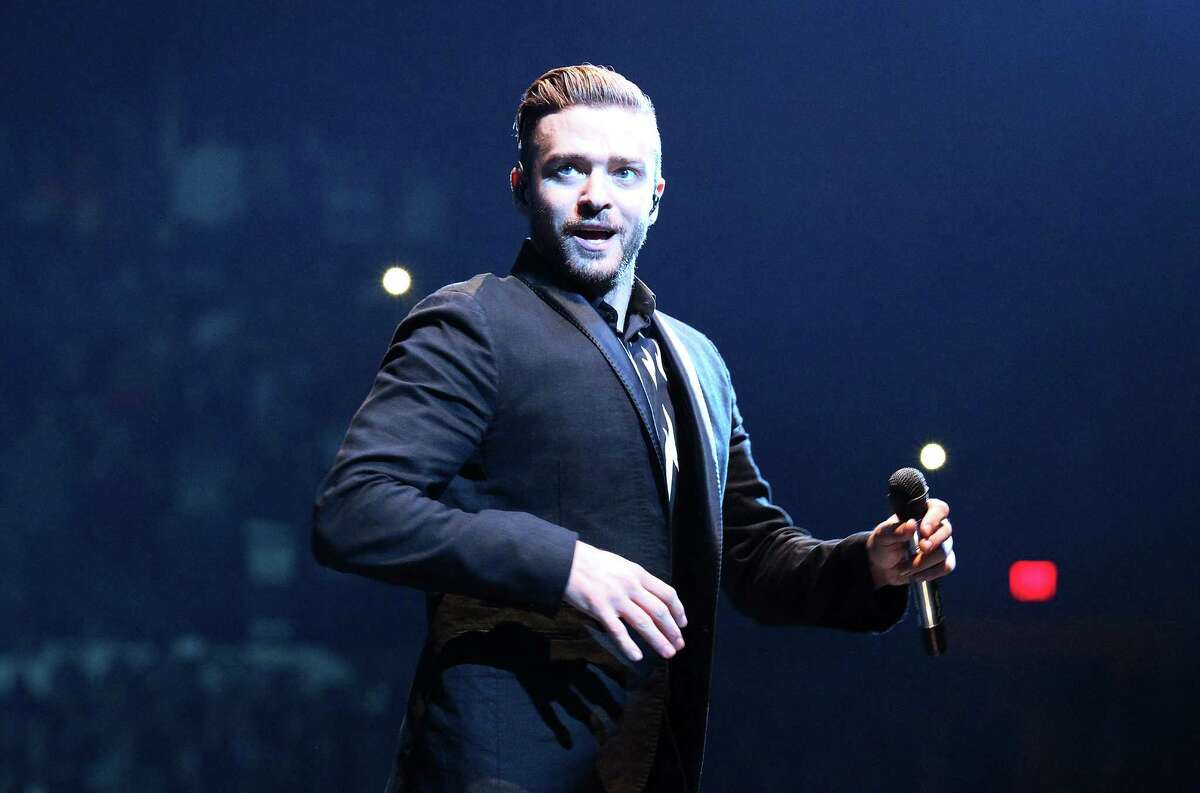Justin Timberlake performs at the AT&T