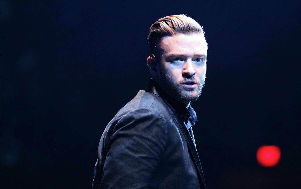 Justin Timberlake performs at the AT&T