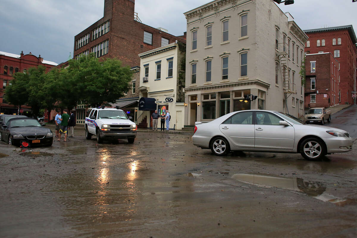 Albany cops save women as flood waters poured in