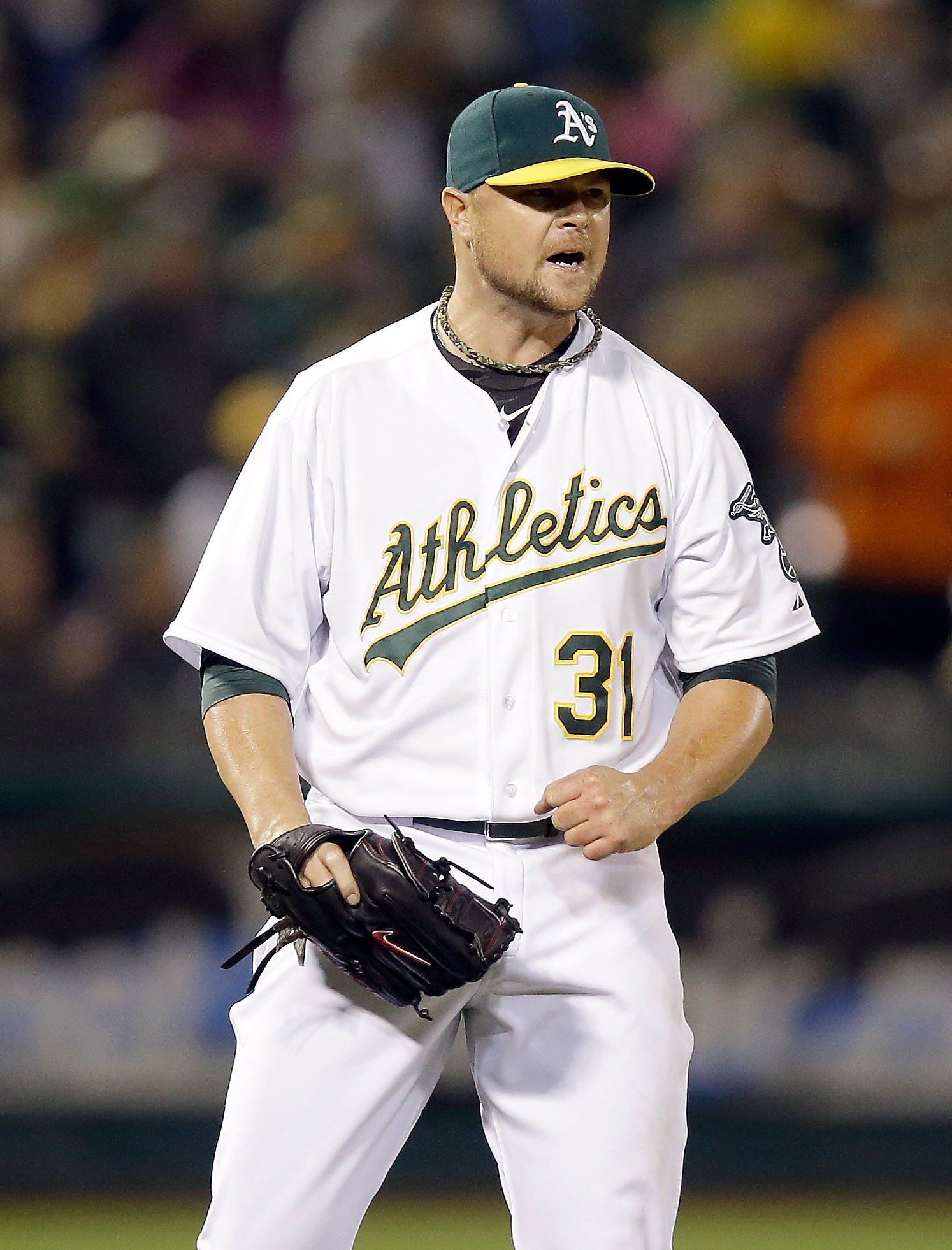 Lester impresses as A's shut out Twins 3-0