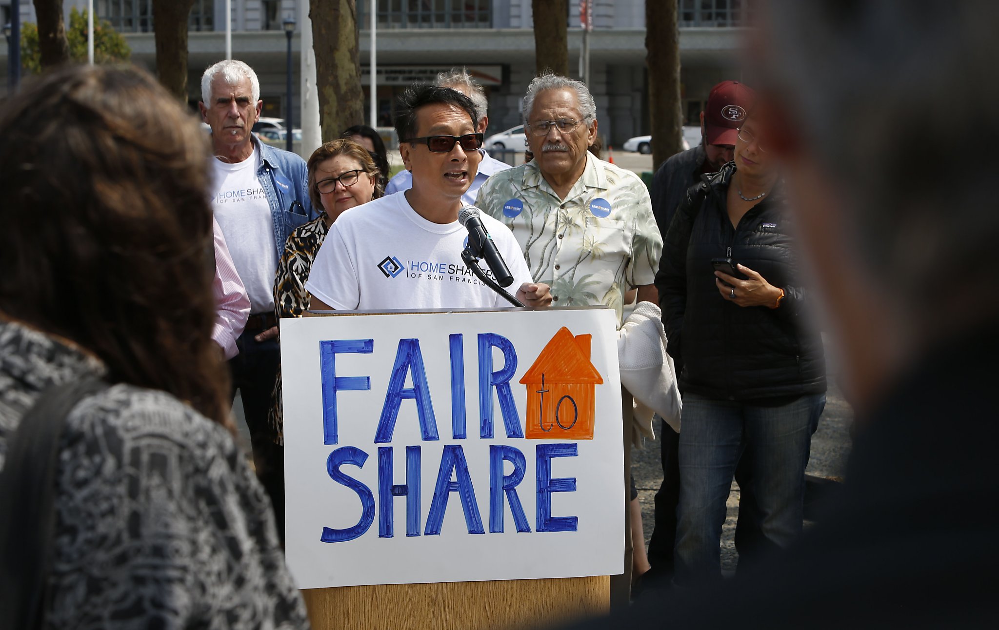 Airbnb, Uber cast themselves as saviors of the middle class