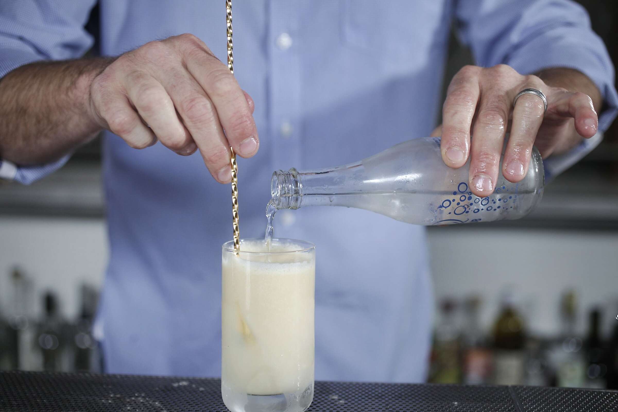 S.F. bartenders’'lifts’ involve spirit, cream, orgeat, soda