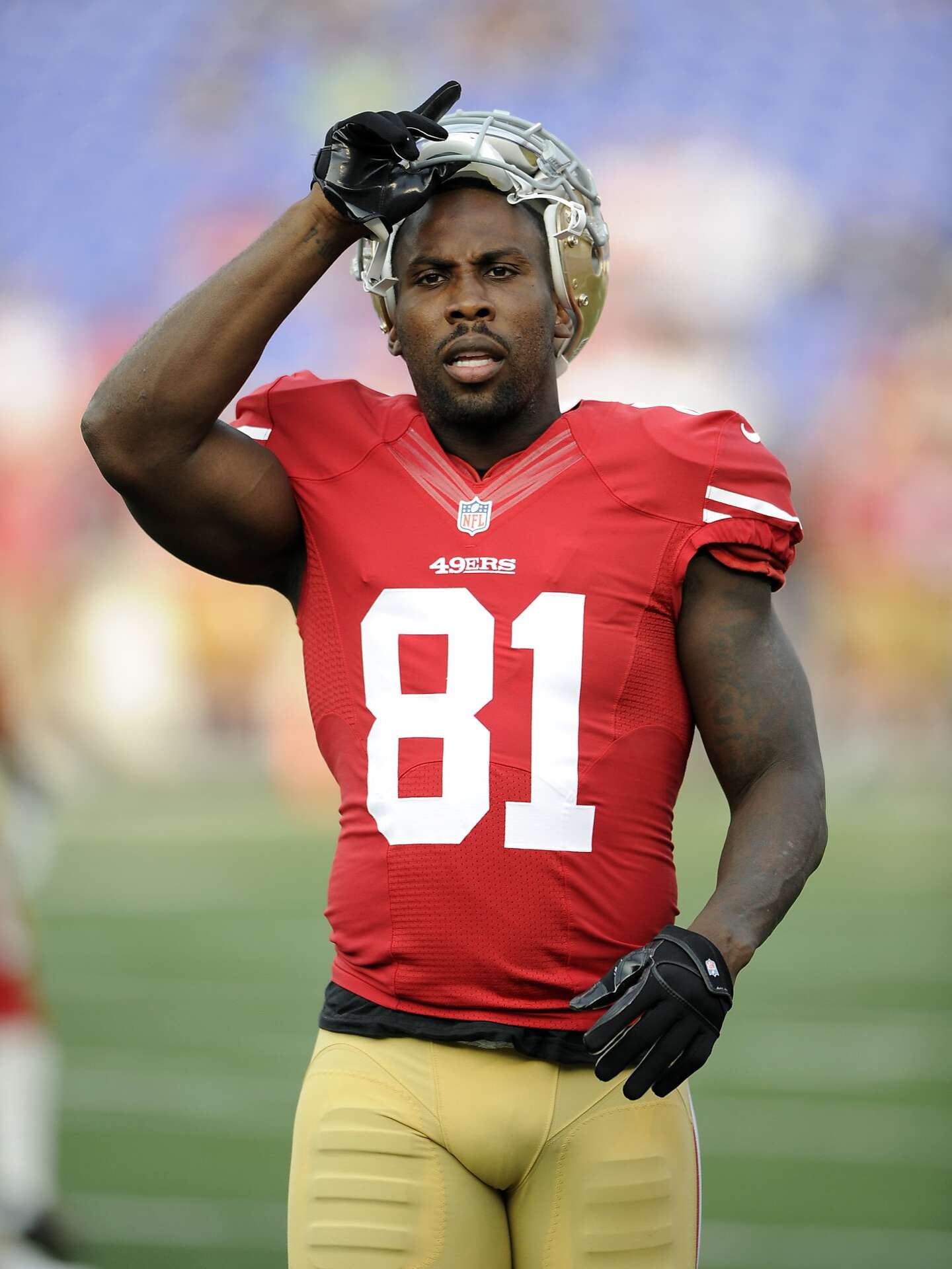 A year later, 49ers' Anquan Boldin returns to Baltimore
