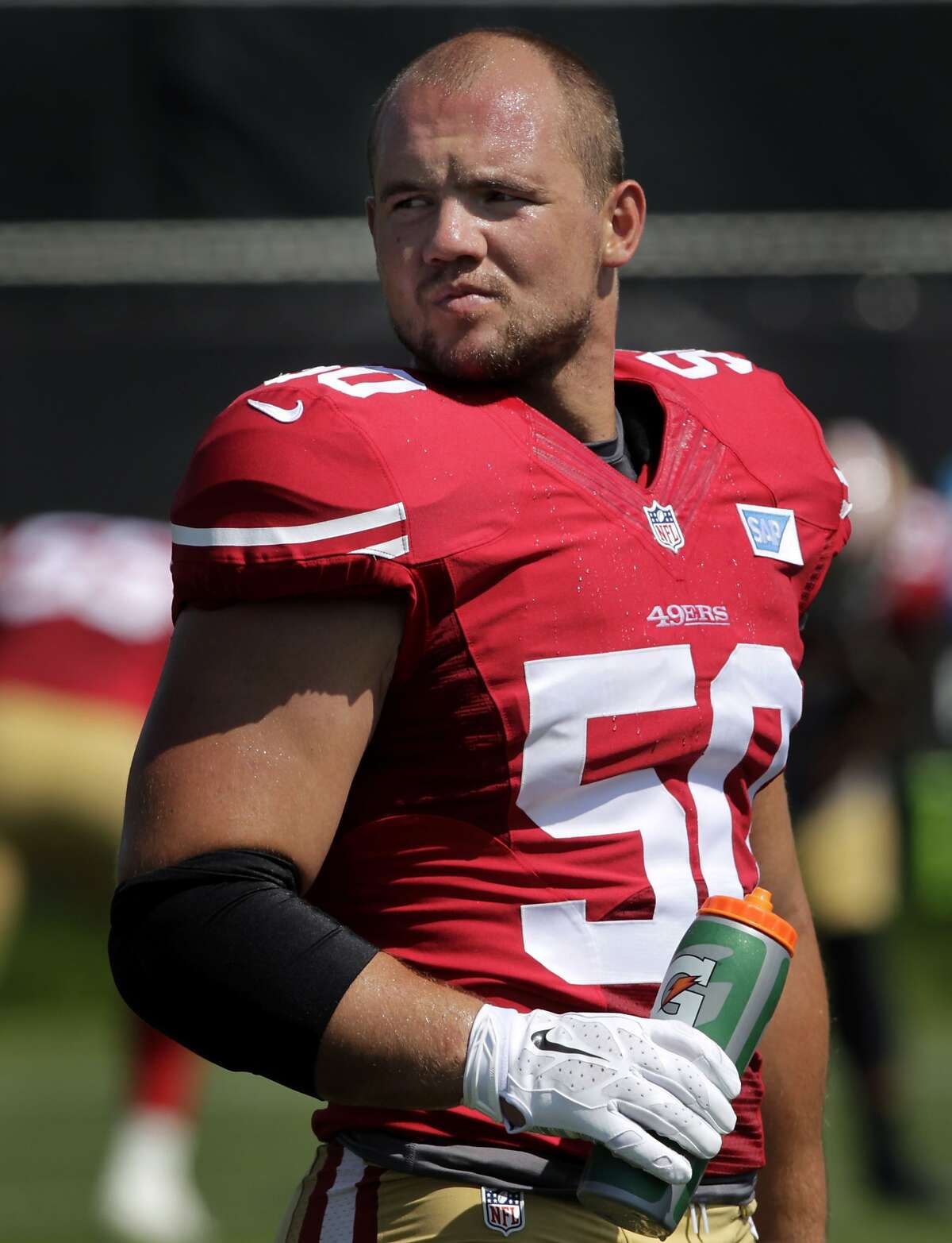49ers rookie Borland is undersized, but undaunted