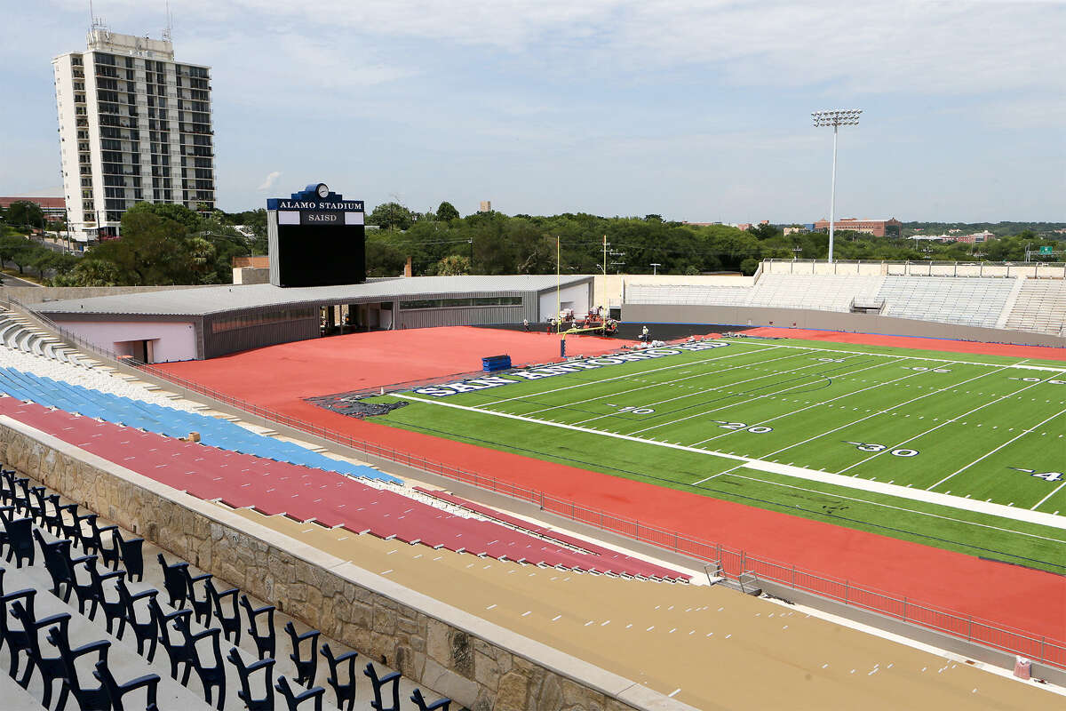 Alamo Stadium ceremony Saturday