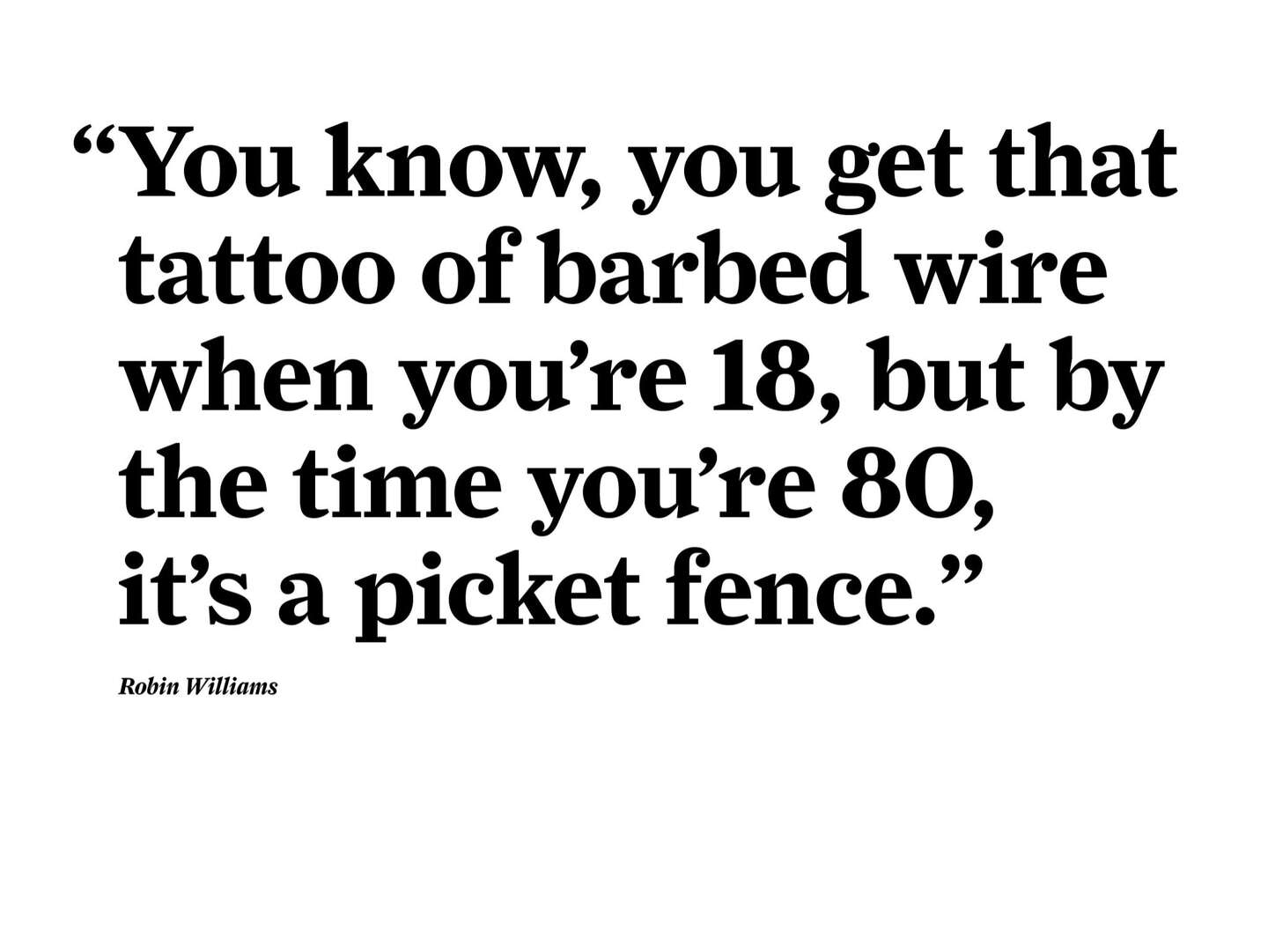 A selection of Robin Williams jokes