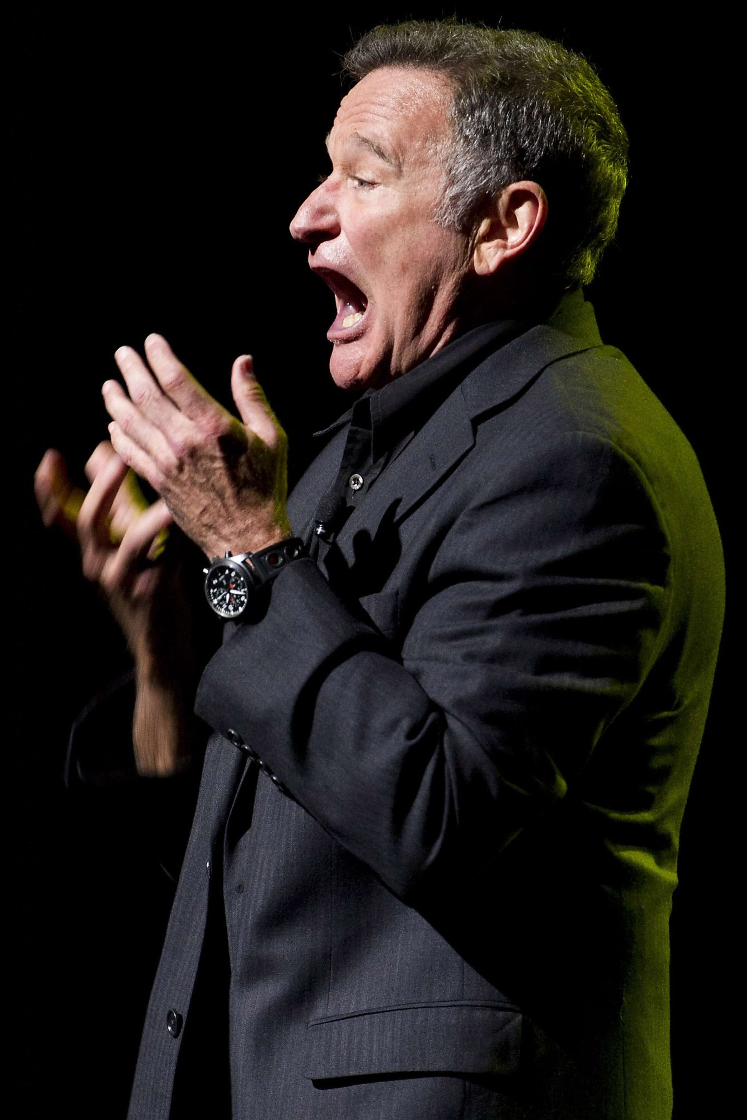 Robin Williams' way to fight pain was to laugh at the dark