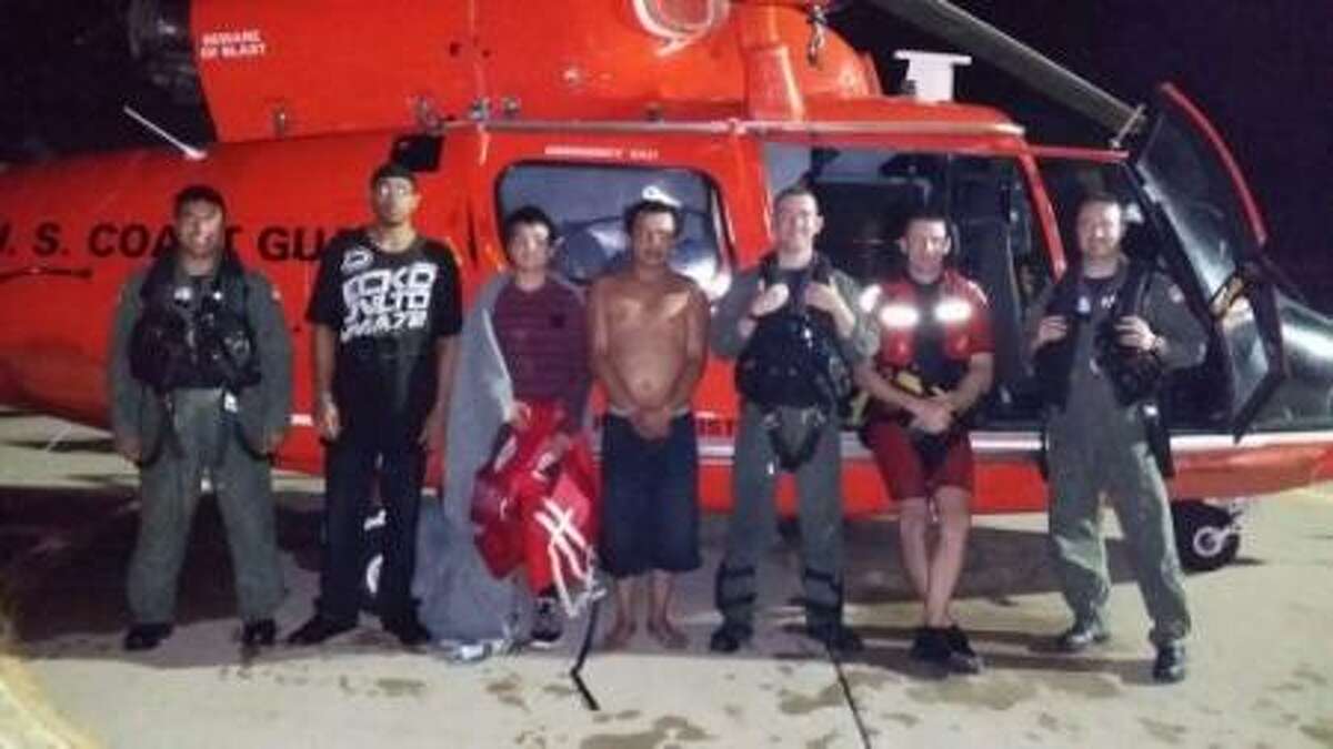 Coast Guard rescues 7 in Texas during 2 missions
