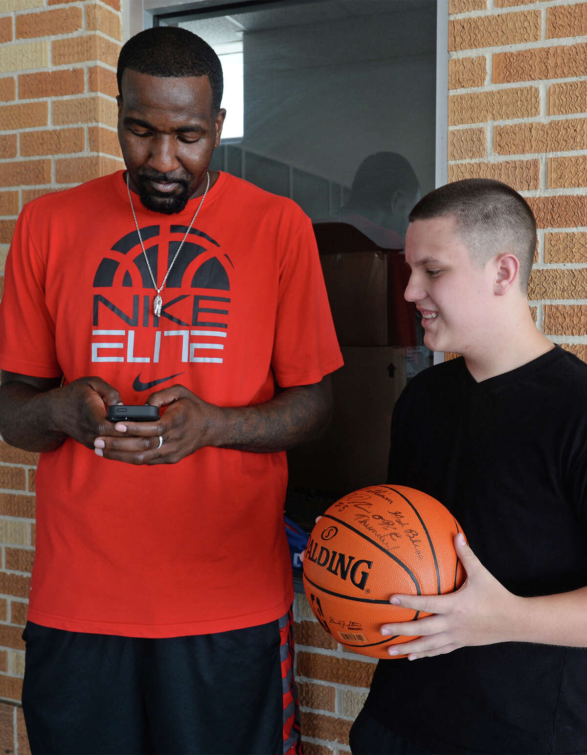 'Big Perk' meets with his biggest SE Texas fan
