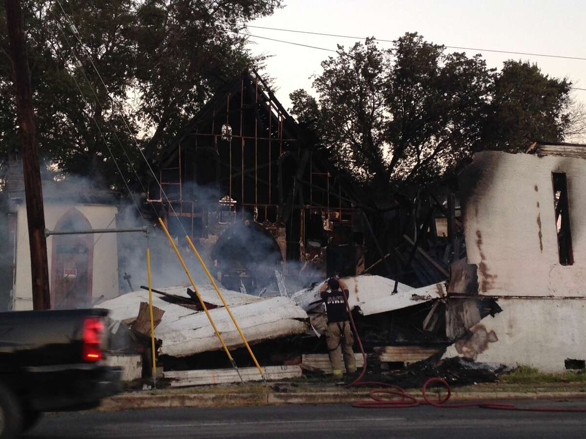 Church burns in early morning blaze