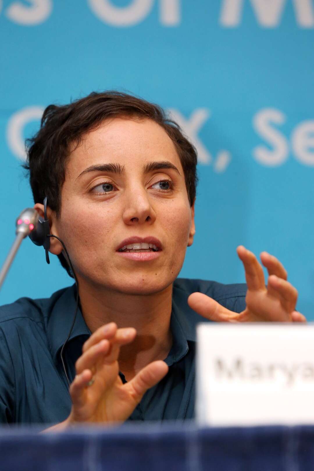 Stanford professor is first woman to win the 'Nobel' for math