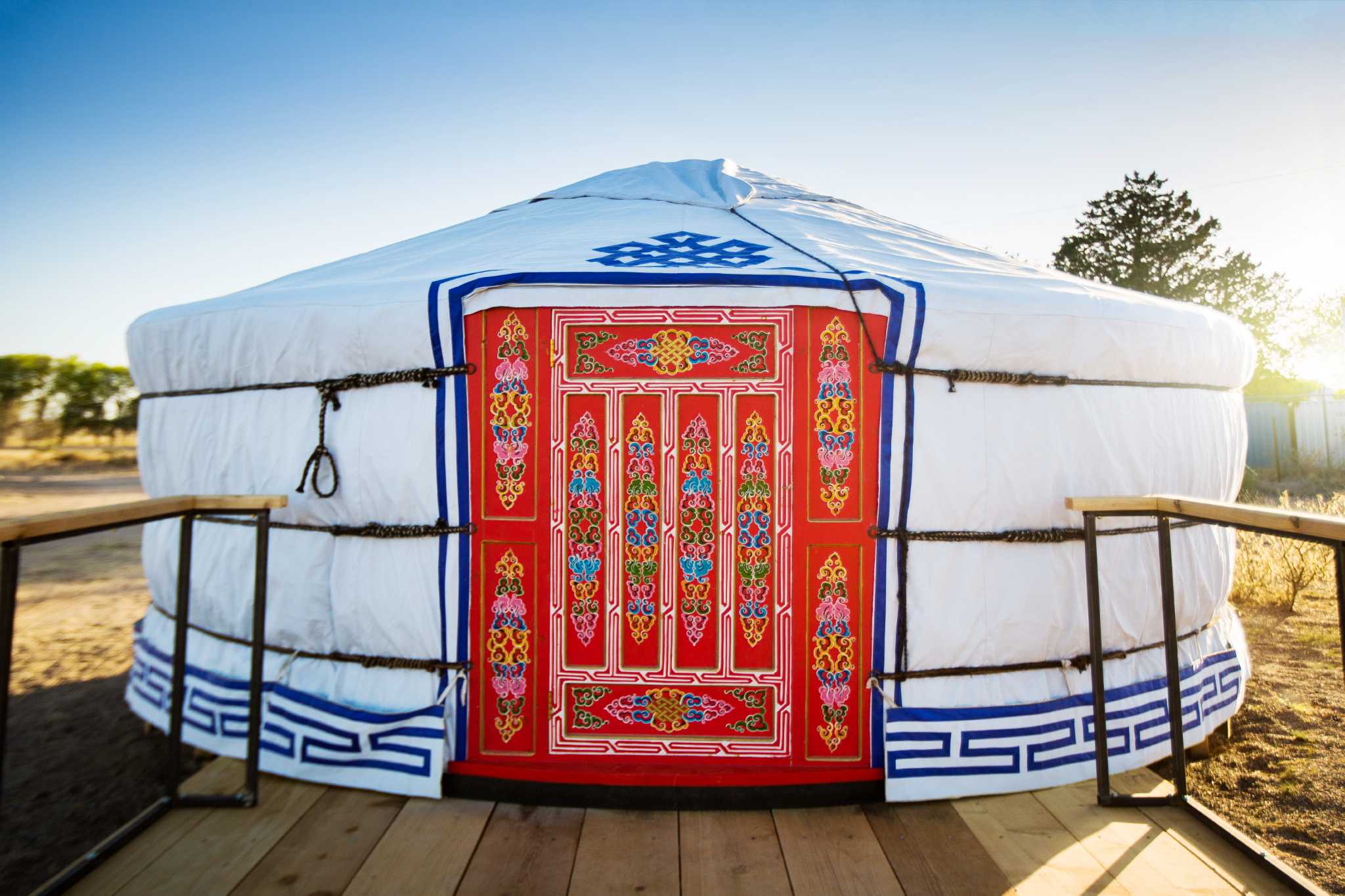 Book this yurt to channel your chic inner hippie in Marfa