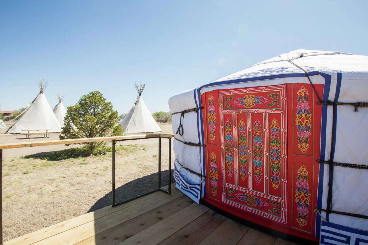 Book this yurt to channel your chic inner hippie in Marfa