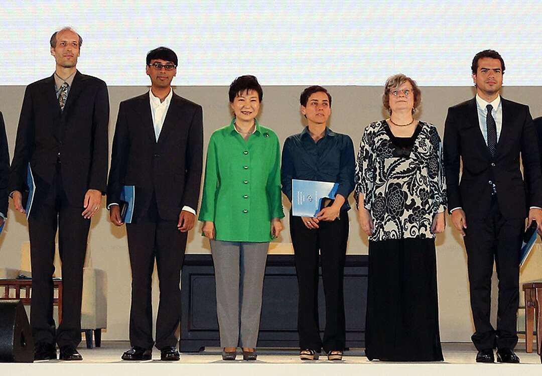 Stanford professor is first woman to win the 'Nobel' for math