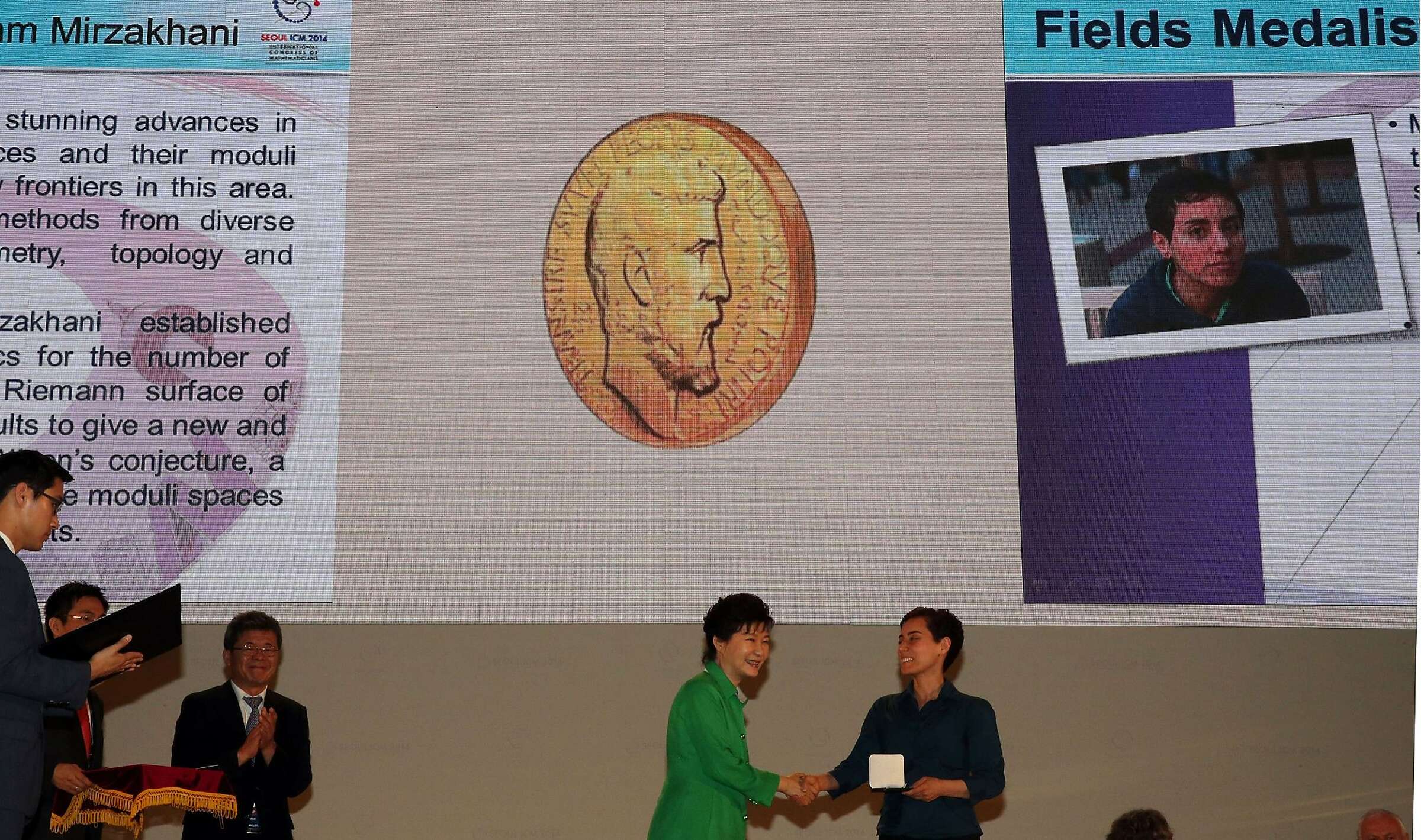 Stanford professor is first woman to win the 'Nobel' for math