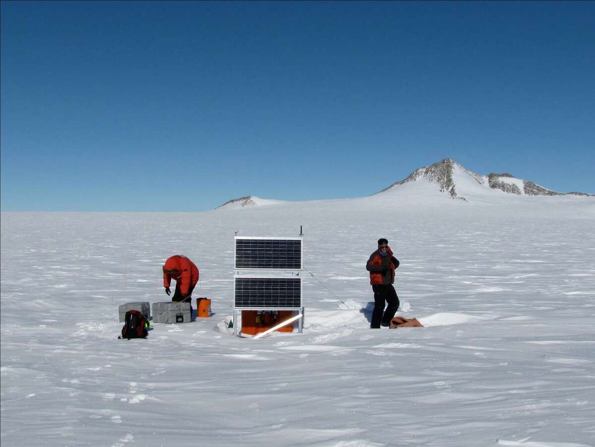 Antarctica icequakes caused by distant temblors