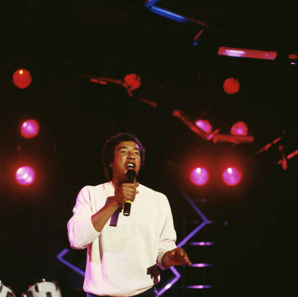 R&B singer Smokey Robinson at the Majestic