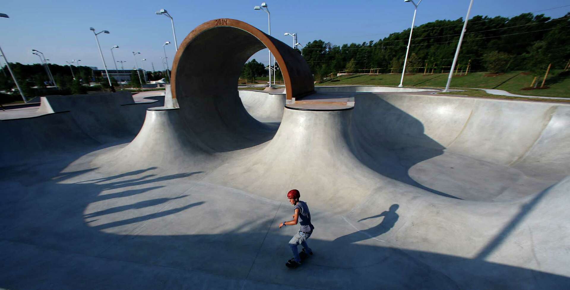 Largest skatepark in North America opens in Greenspoint