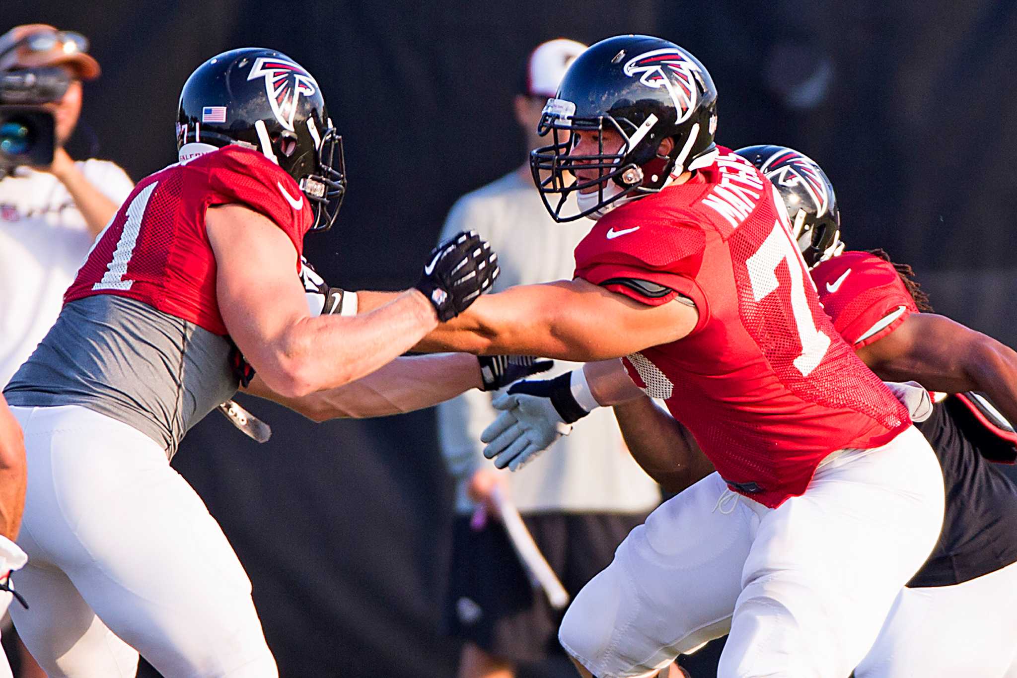 Falcons' Matthews latest in family to adjust to life in the NFL