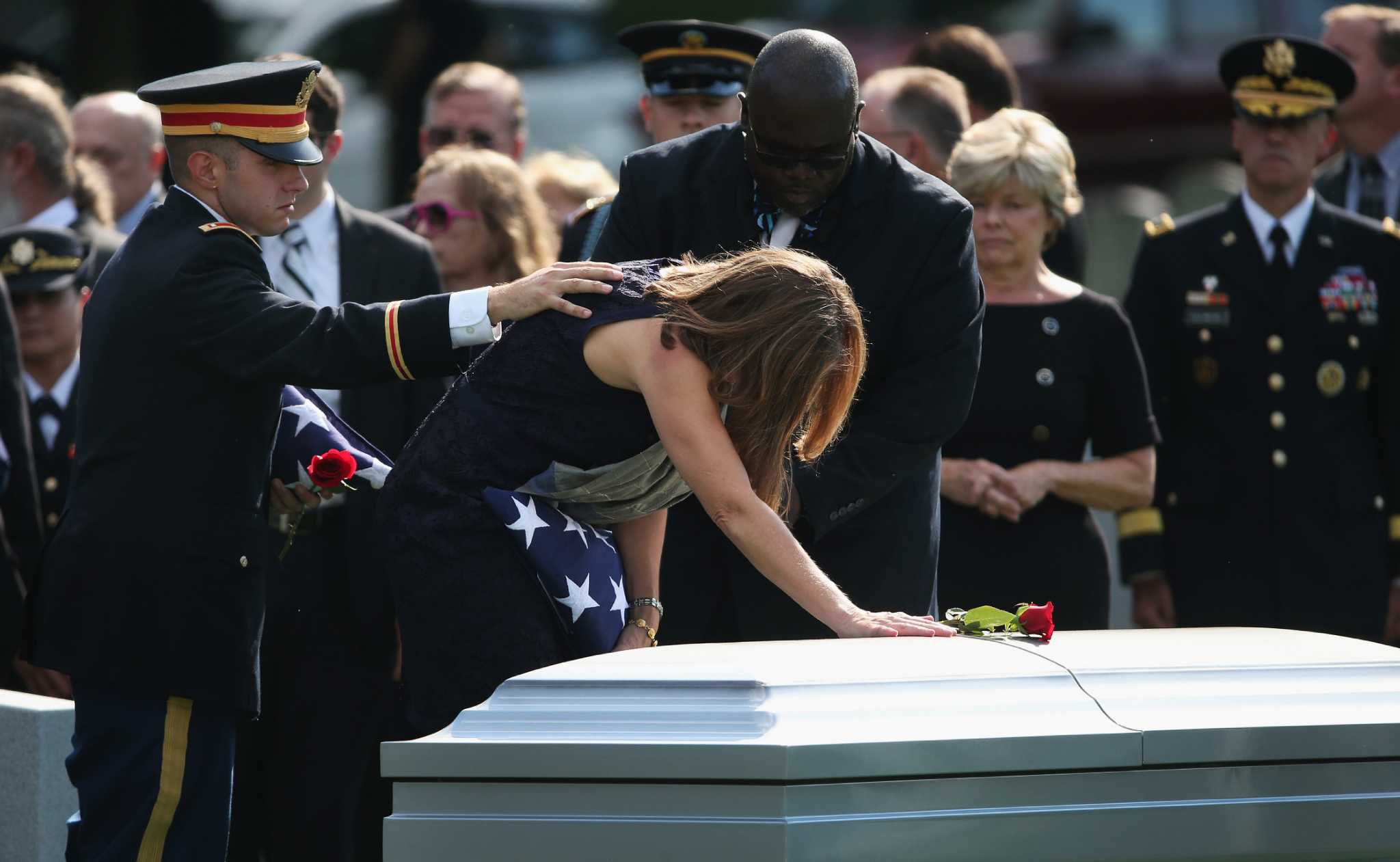 General killed in combat buried