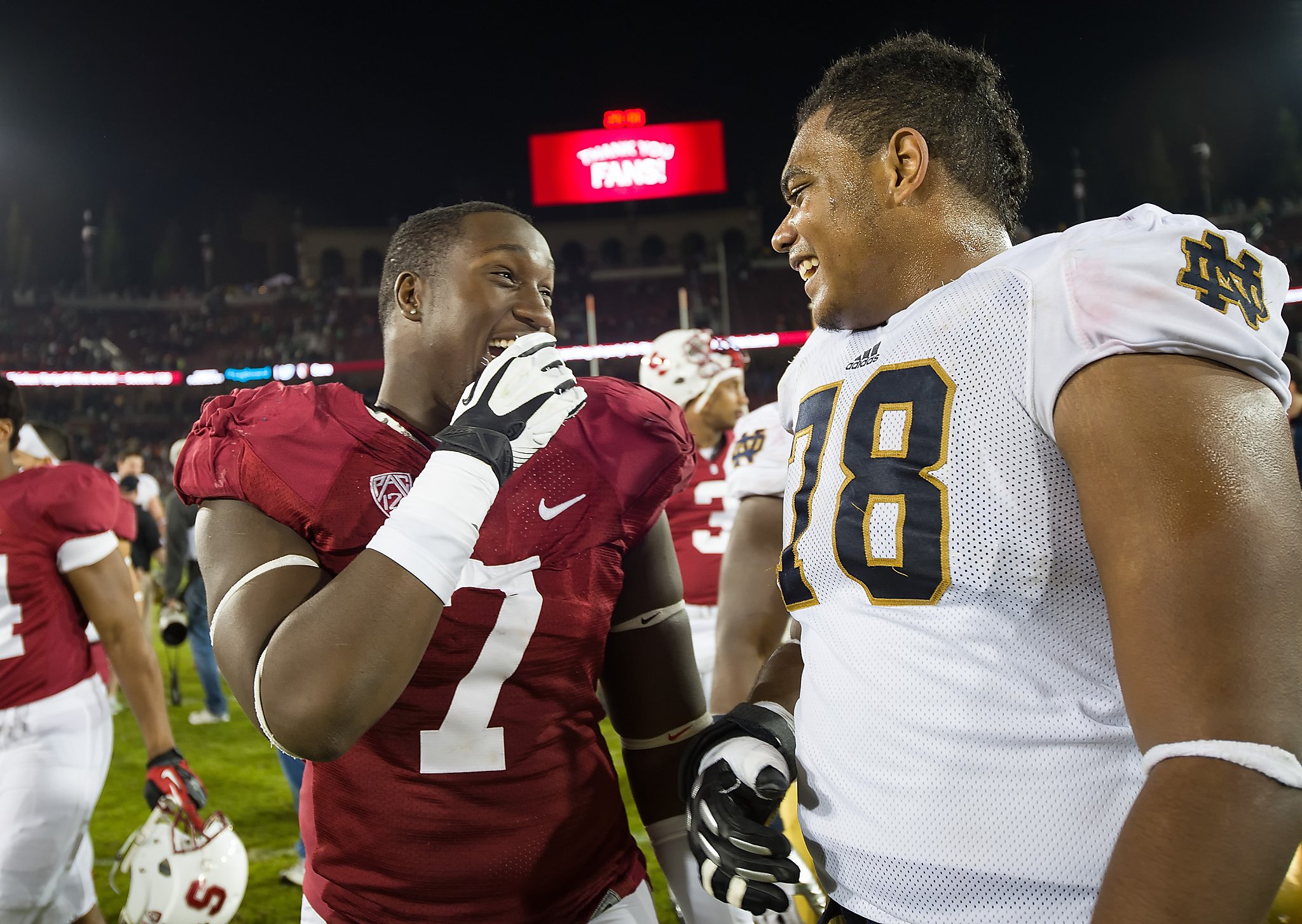 Stanford's Aziz Shittu hoping to start at defensive end